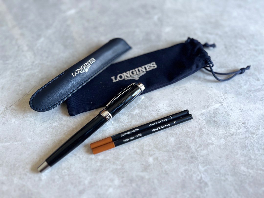 Longines Ballpoint Pen, Luxury, Accessories on Carousell