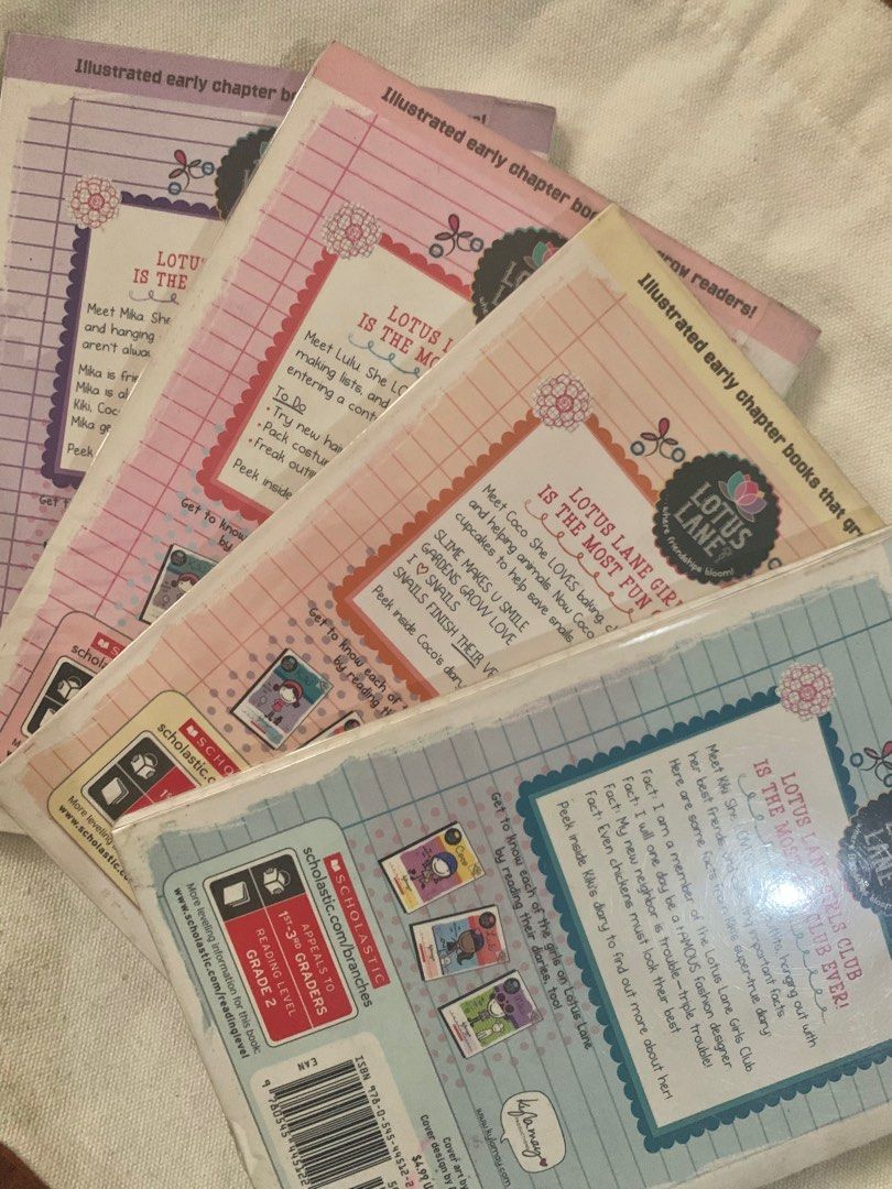 Lotus lane book set on Carousell