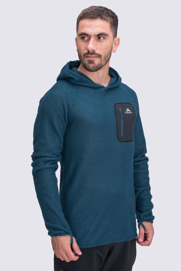 Macpac Nitro Fleece Pullover Polartec Alpha 輕量化神衣 登山中層衣, 他的時尚, 休閒運動服飾在旋轉拍賣