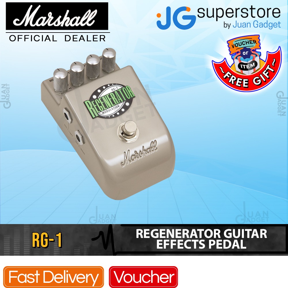 Marshall RG-1 Regenerator Guitar Effects Pedal | JG Superstore ...