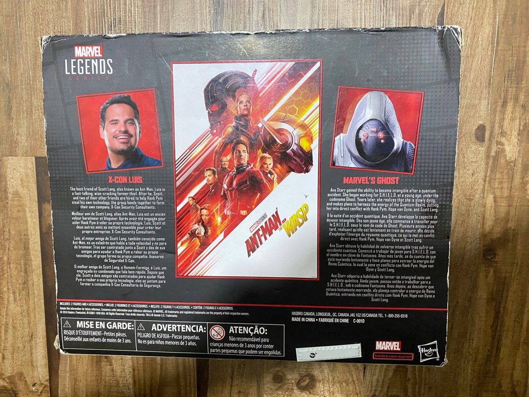 Marvel legends Ghost and Luis from ant man and the wasp, Hobbies & Toys ...