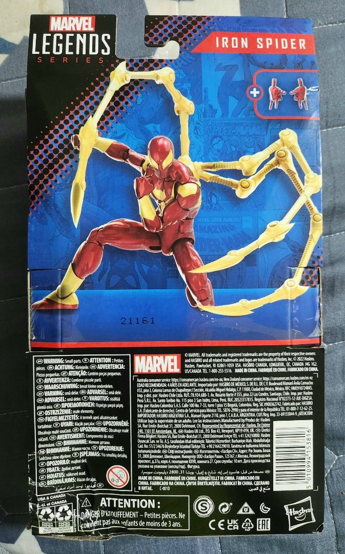 Marvel legends Iron Spider Spiderman Comics (Hasbro), Hobbies & Toys ...