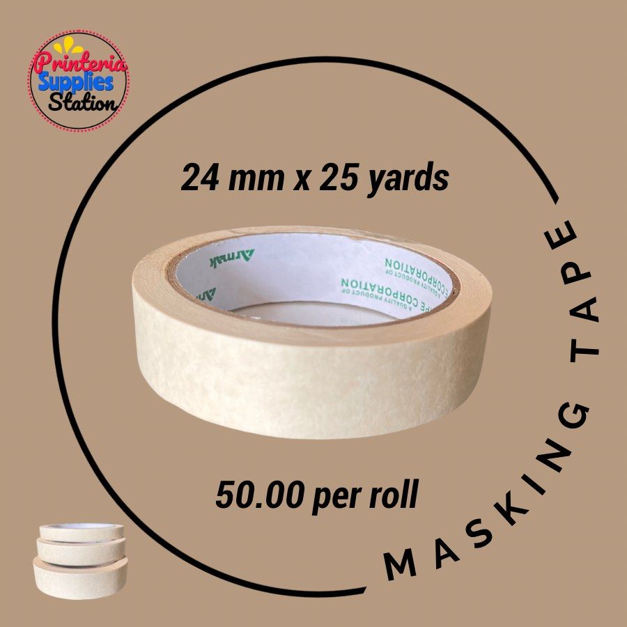 Masking Tape ARMAK BRAND, Hobbies & Toys, Stationary & Craft ...