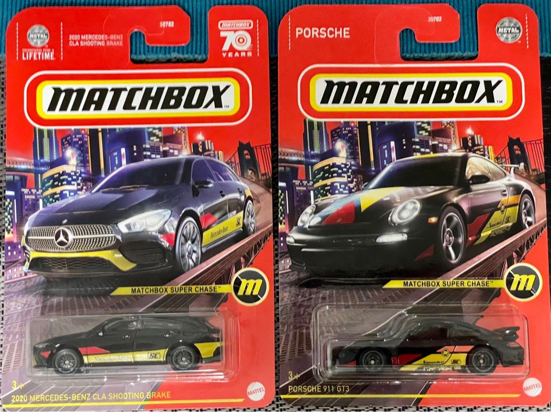 Matchbox super chase porsche and Mercedes benz, Hobbies & Toys, Toys ...