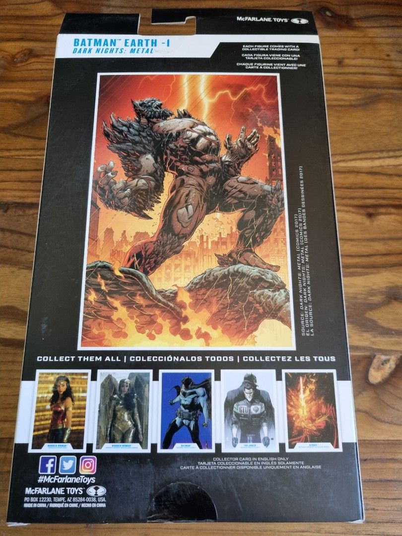 McFarlane Batman Earth 1 Devastator (Dark Nights Metal), Hobbies & Toys ...