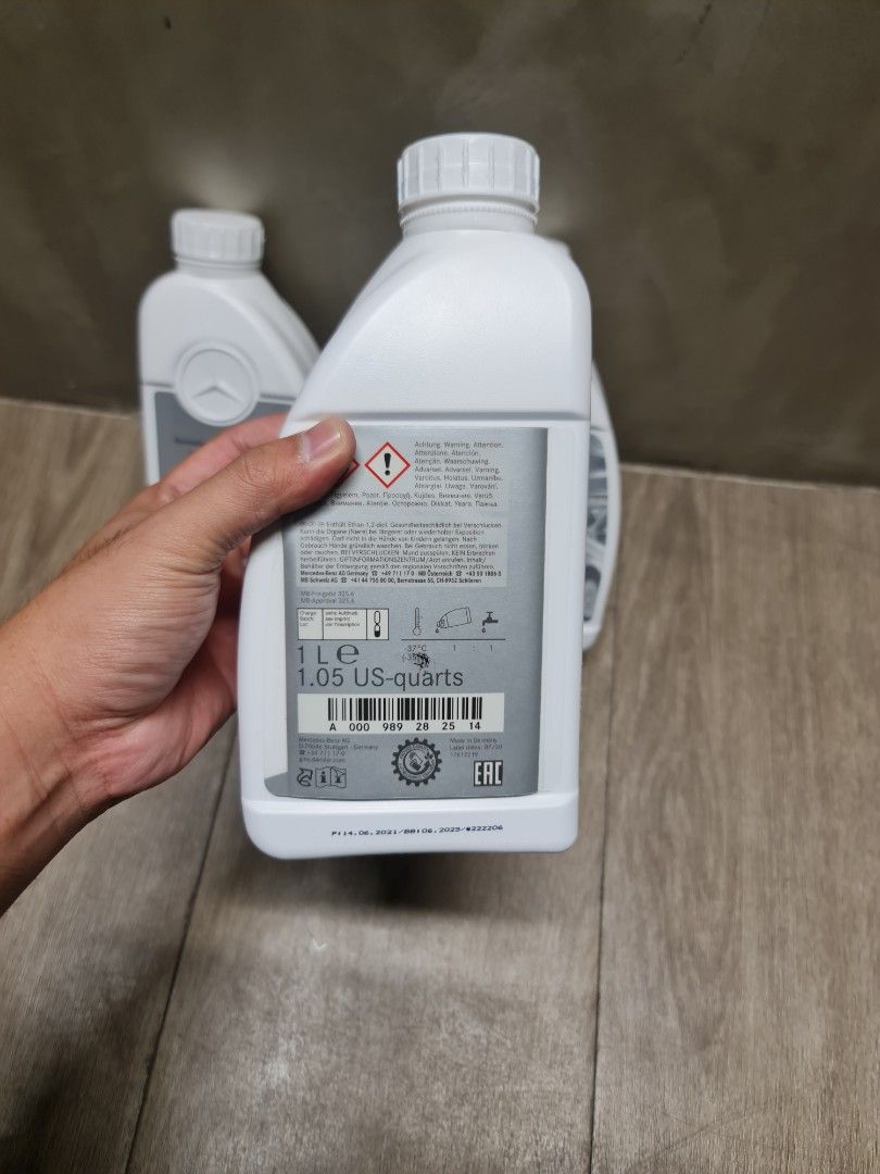 Mercedes Benz Coolant Pink Antifreeze Anticorrosion Coolant for Benz ...