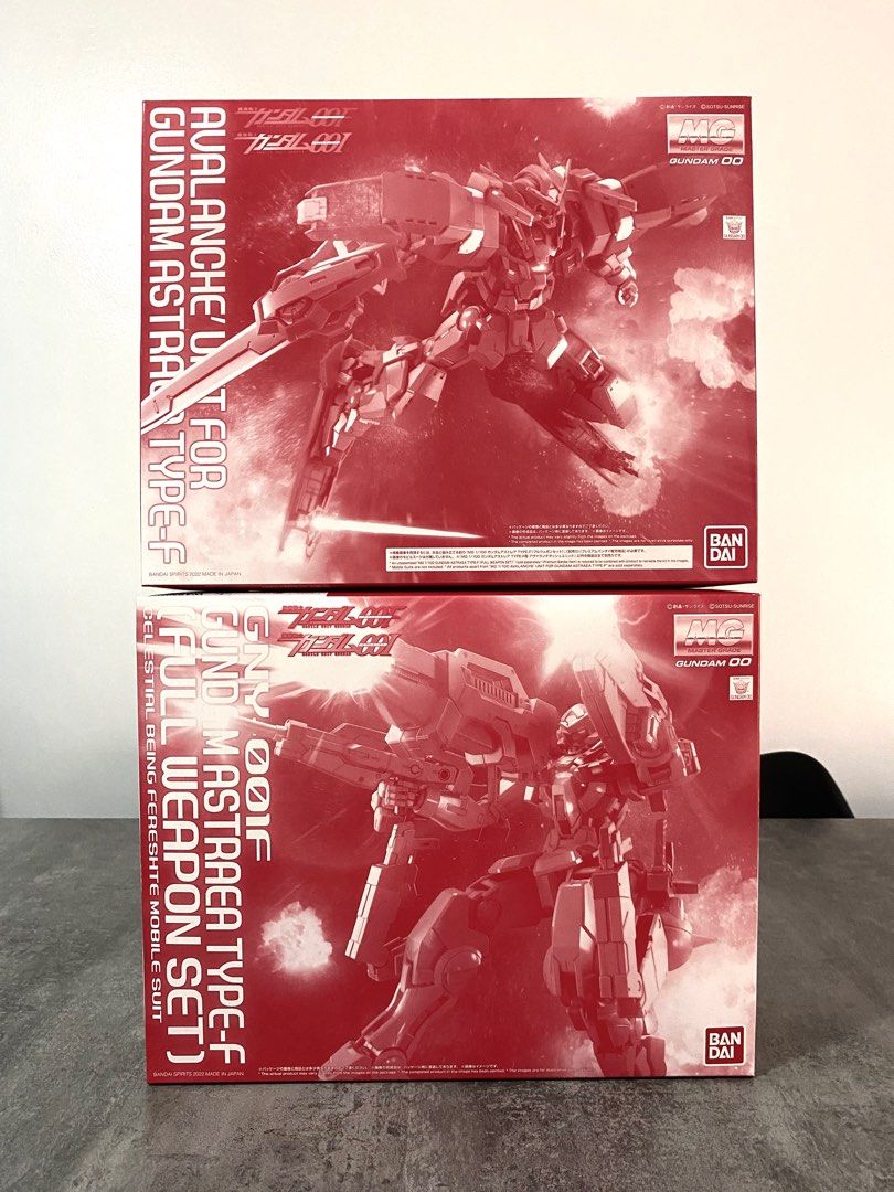 (Bundle Set) MG 1/100 Astraea Type F (Full Weapon Set) + Expansion ...