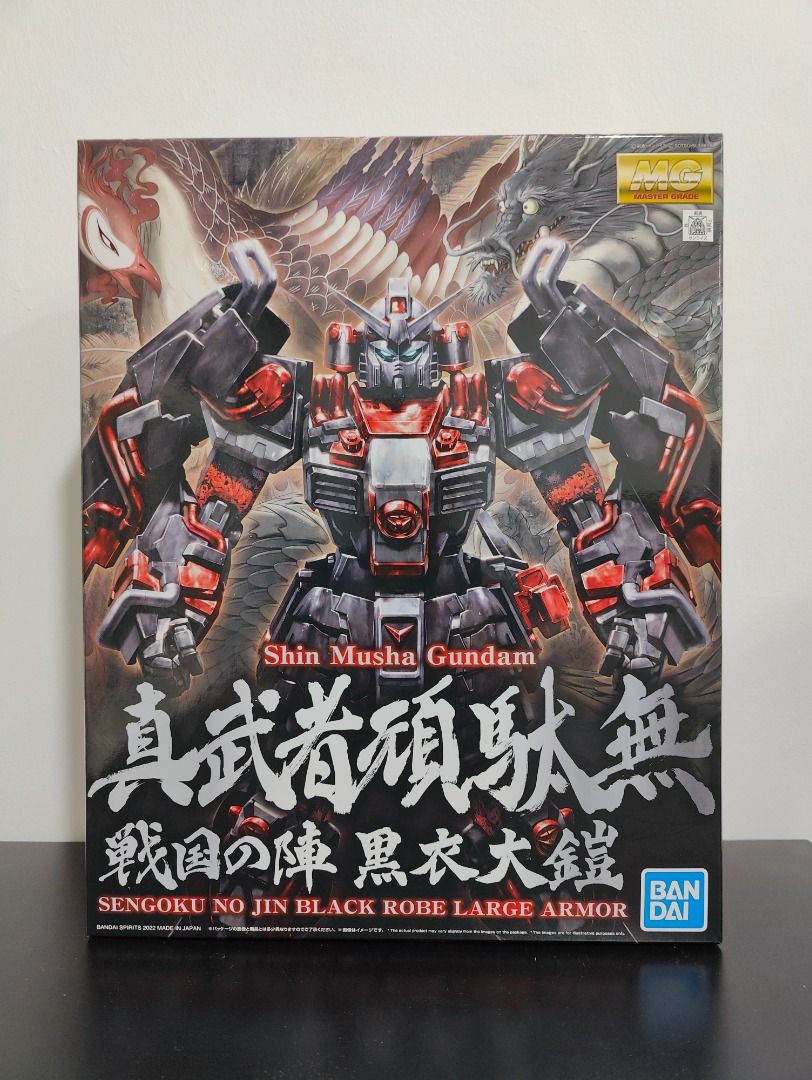 MG Shin Musha Gundam Sengoku No Jin Black Robe, Hobbies & Toys, Toys ...