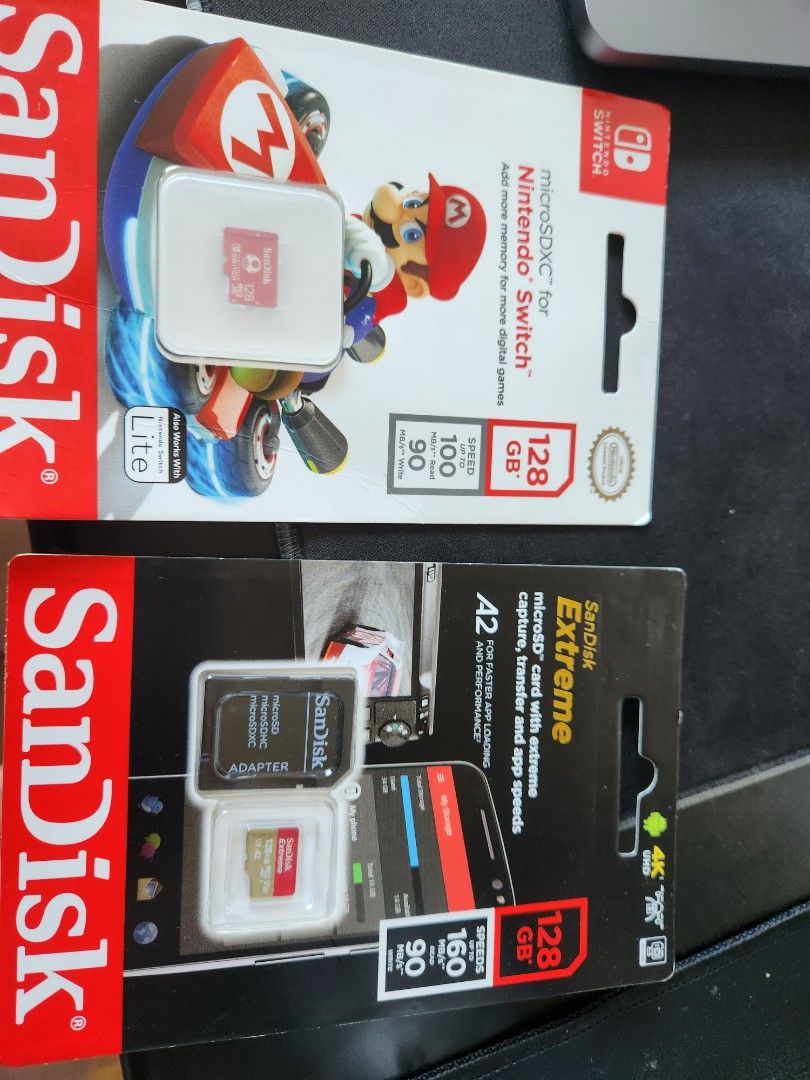 MicroSD card 128gb brand new, Mobile Phones & Gadgets, Mobile & Gadget ...
