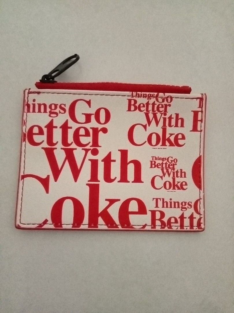 Miniso Coca-Cola Small Wallet/Card Holder, Women's Fashion, Bags ...