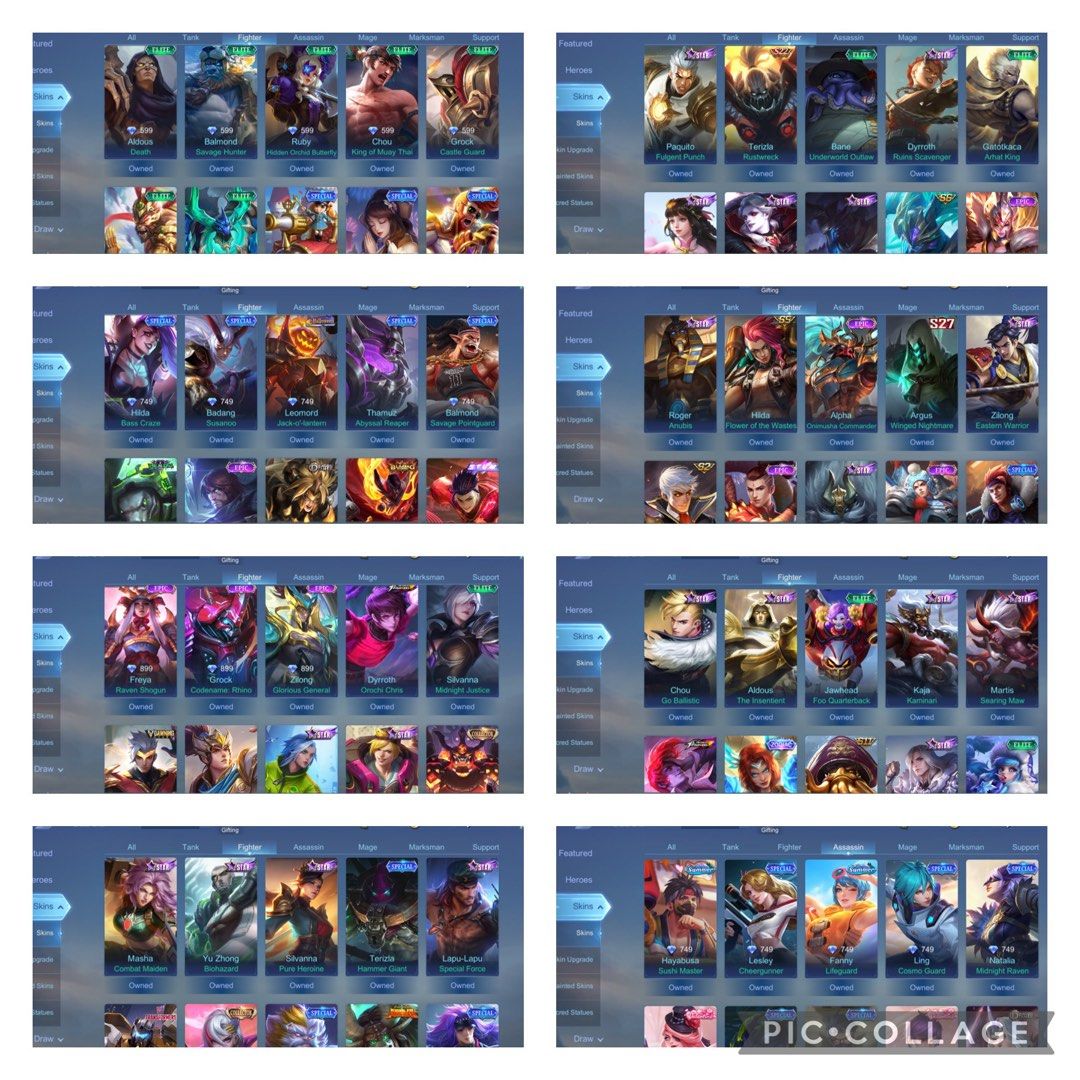 Mobile Legend Stacked account, Video Gaming, Video Games, Others on ...