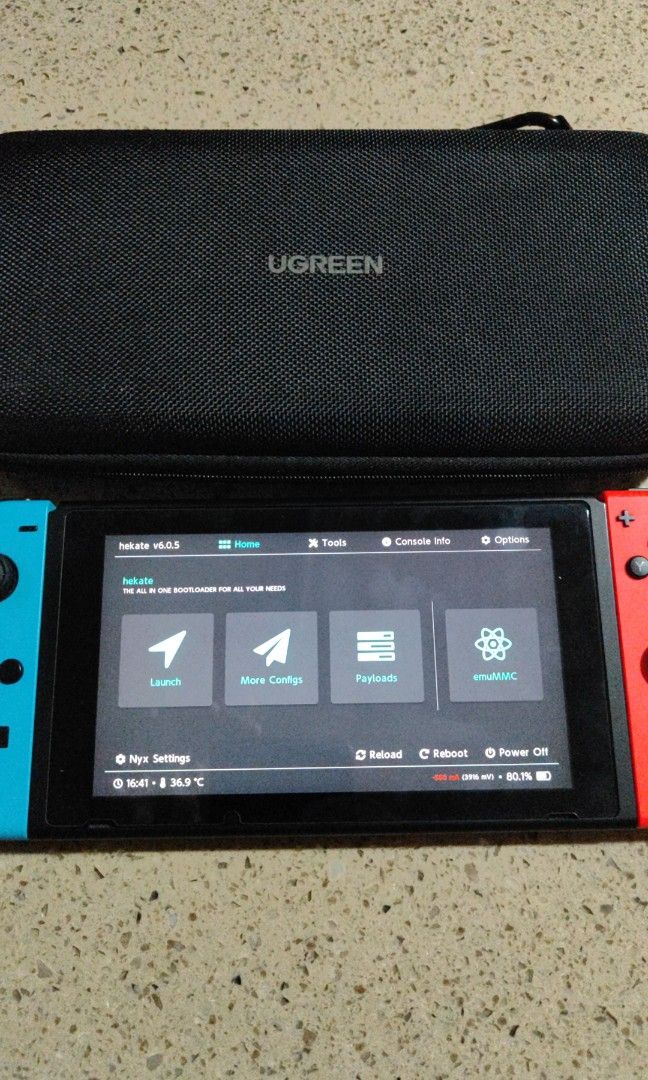 Modded Nintendo Switch 256GB storage with carrier, Video Gaming, Video ...