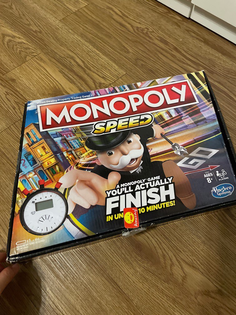 Monopoly speed, Hobbies & Toys, Toys & Games on Carousell