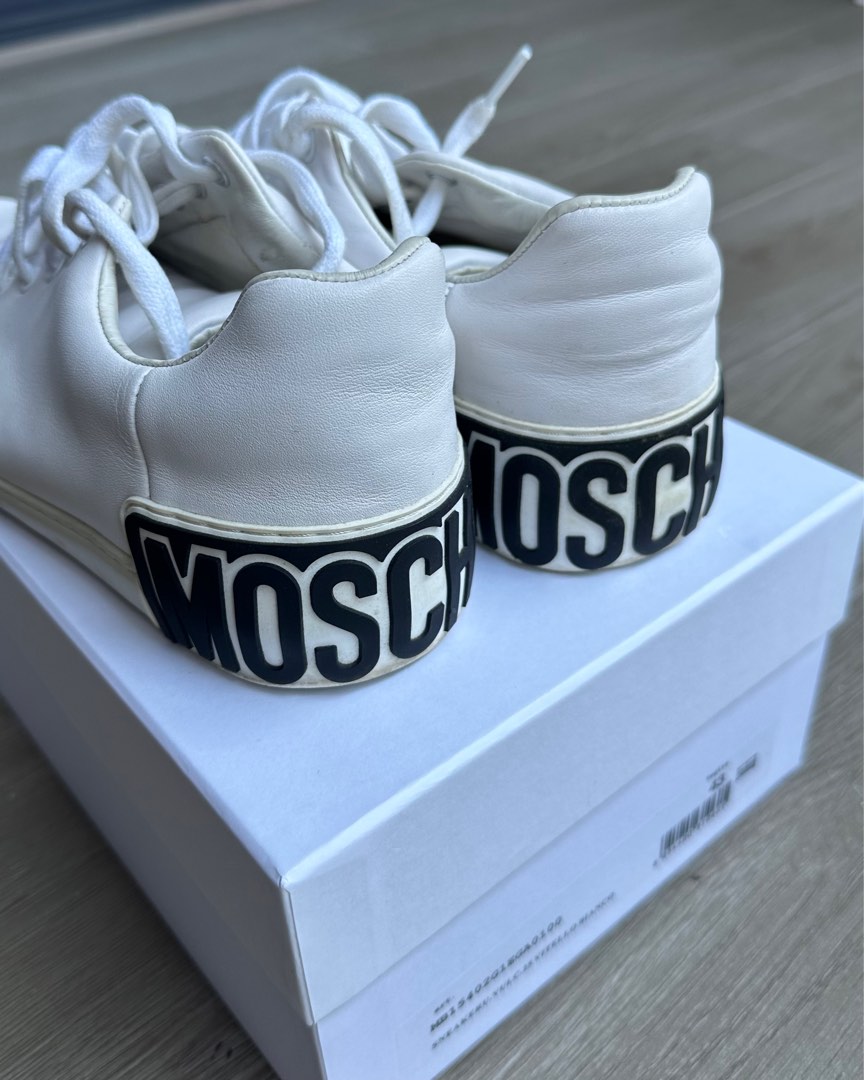 MOSCHINO sneakers [100% authentic], Luxury, Sneakers & Footwear on ...