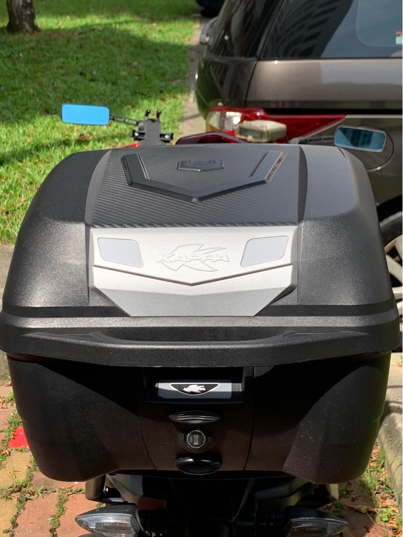 Motorcycle Box with Baseplate (Kappa K320 32L), Motorcycles, Motorcycle Accessories on Carousell