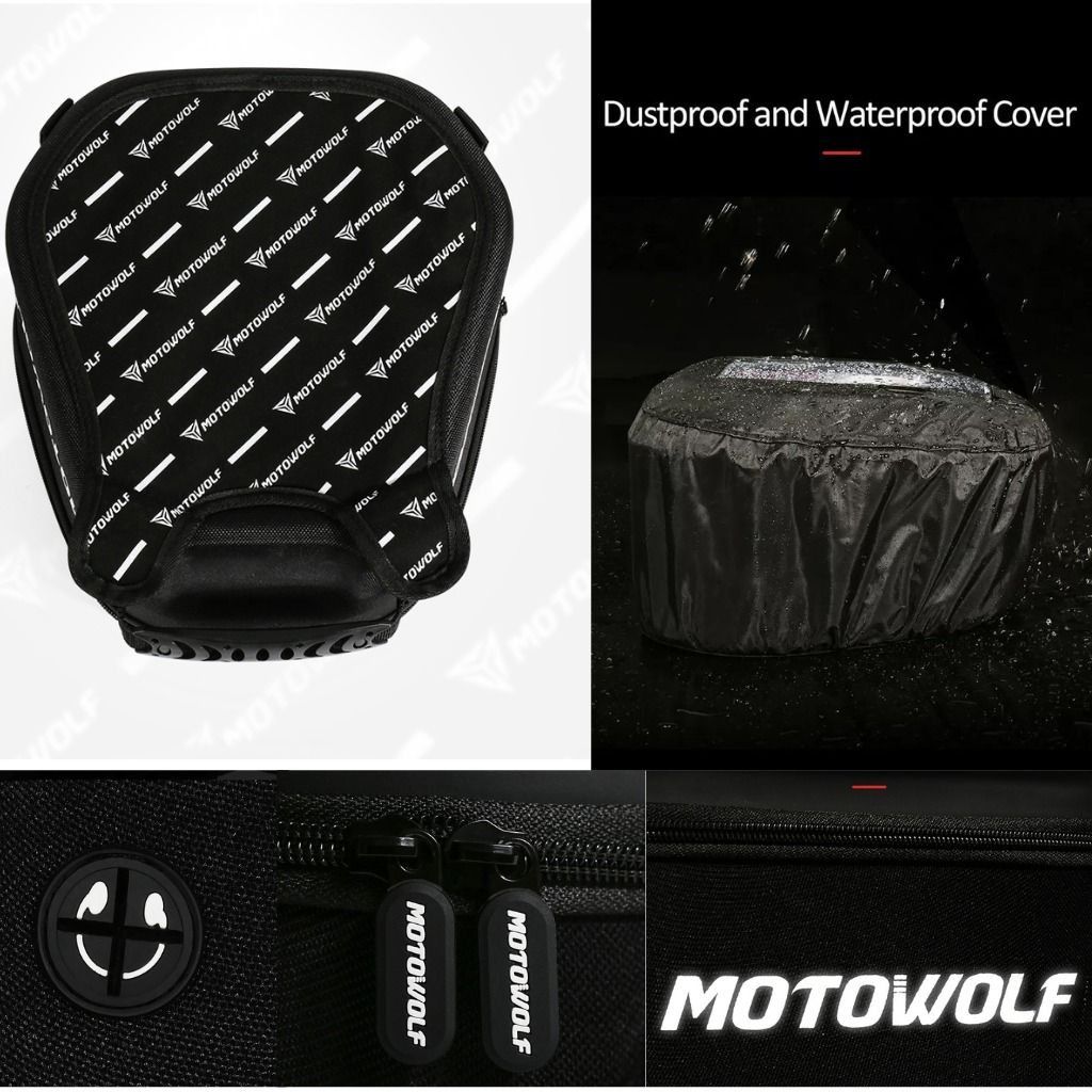Motowolf Fuel Tank Storage Bag /Motobike Tank Bag/Motorcycle Tank ...