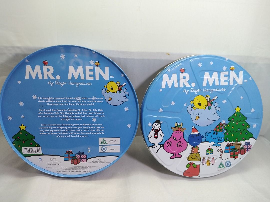 MR. Men cartoon 5 DVD gift set, 48 classic episodes plus bonus ...