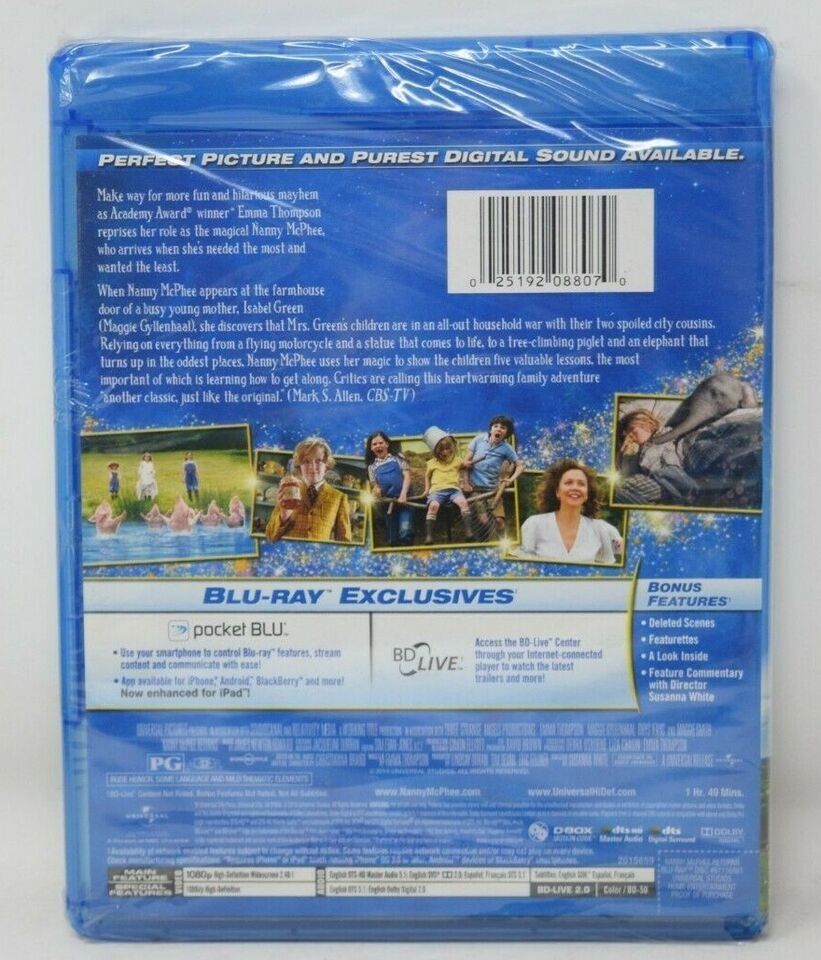 Nanny Mcphee Returns Blu Ray Hobbies And Toys Music And Media Cds And Dvds On Carousell