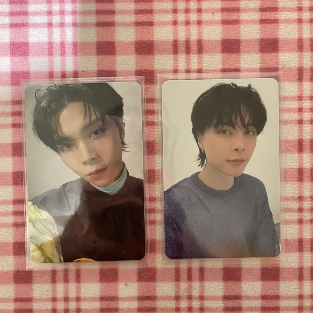 [NCT] Johnny photocards (universe photobook & sticker sticky ver ...