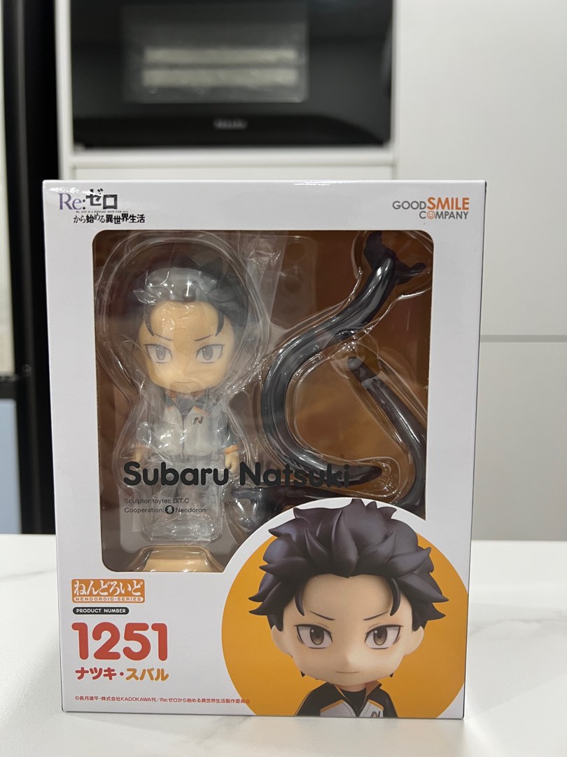 Nendoroid 1251 Subaru Natsuki Re Zero ReZero, Hobbies & Toys, Toys ...