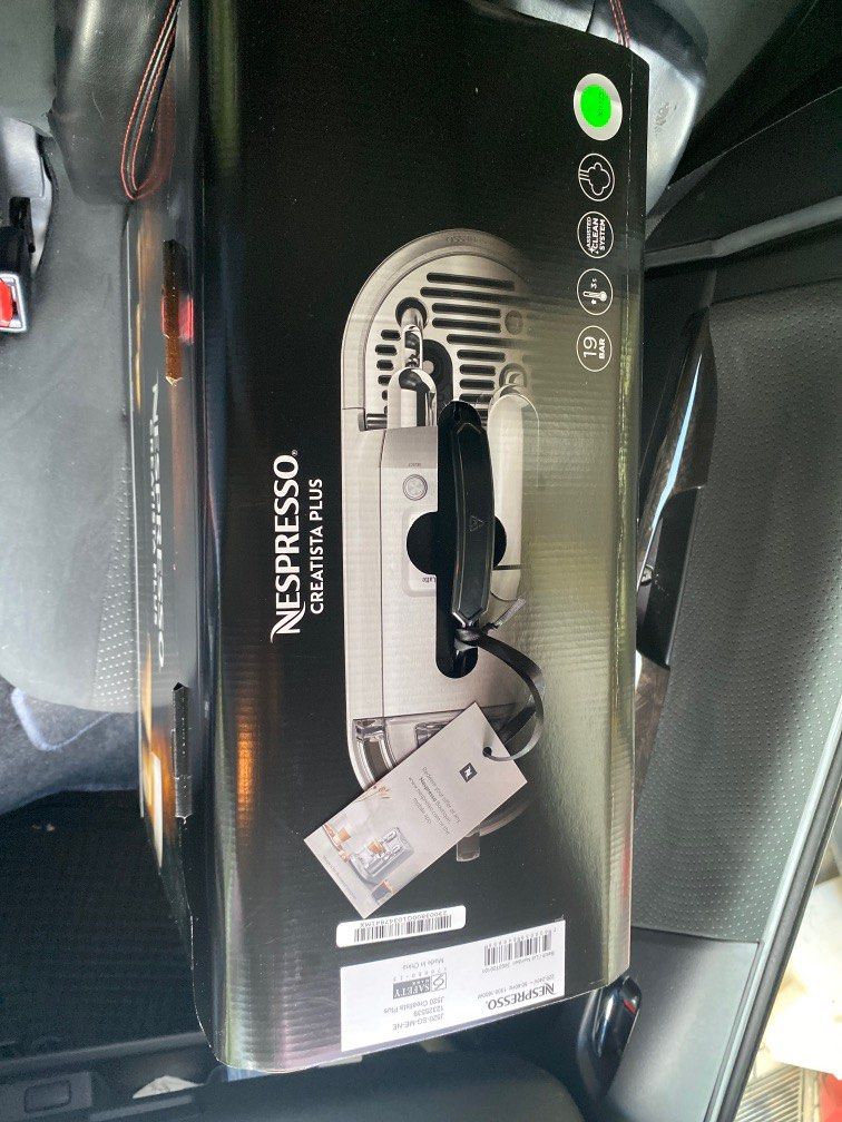 NESPRESSO CREATISTA PLUS J520-ME-NE BRAND NEW SEALED SET WITH NESPRESSO ...