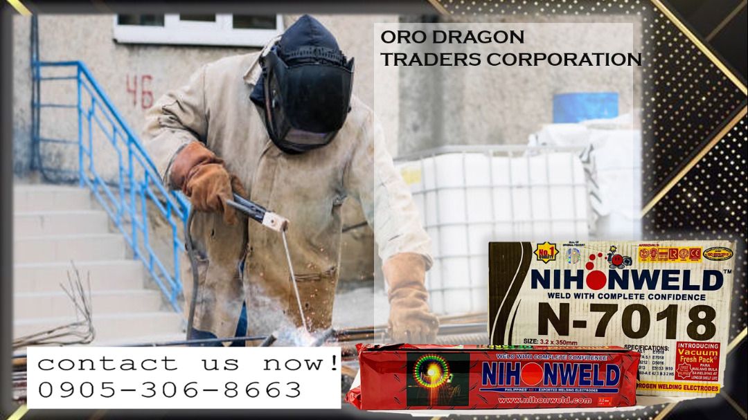 NIHONWELD WELDING ROD N-7018 3.2mm 20KGS/BOX, Commercial & Industrial ...