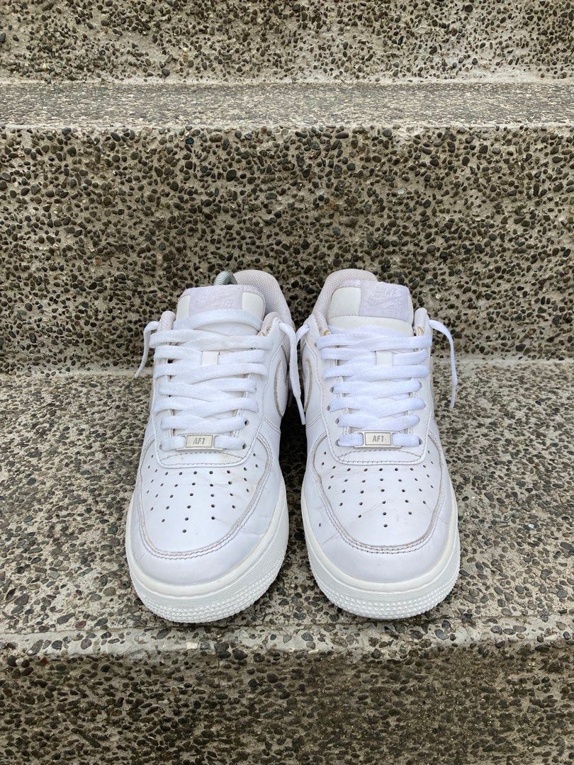 Nike AF1 Triple White, Men's Fashion, Footwear, Sneakers on Carousell