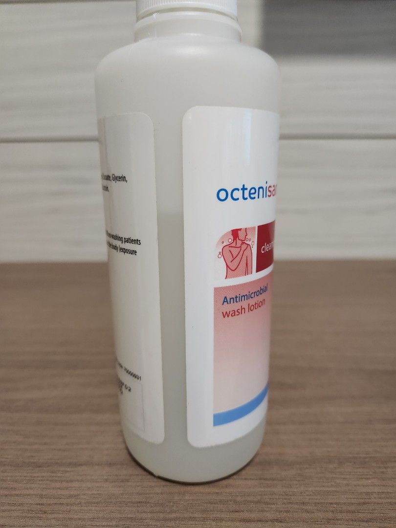Octenisan antimicrobial wash lotion (500ml), Beauty & Personal Care ...