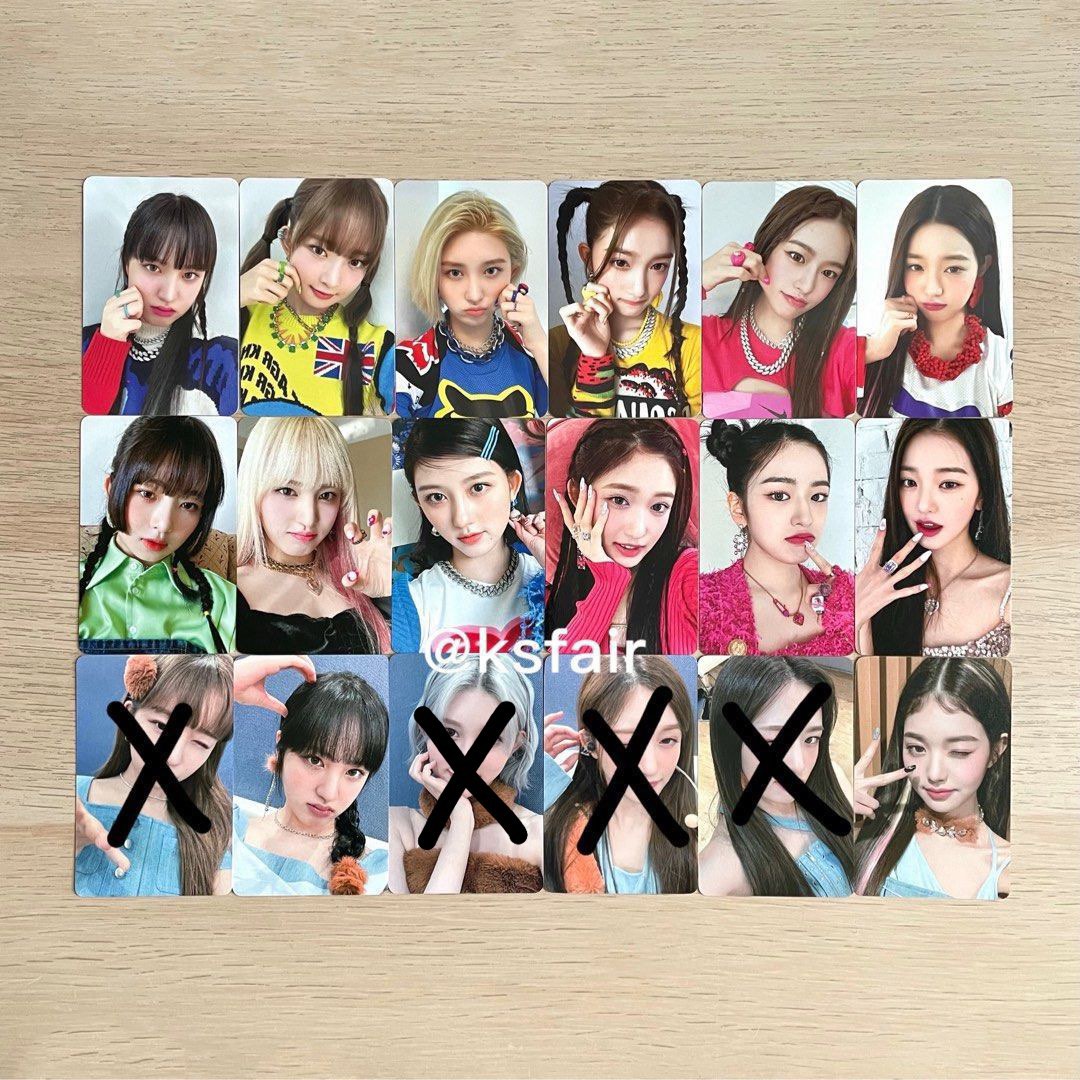 OFFICIAL IVE After Like AfterLike Starship Square Jewel SSQ Jewel Case JWC Pinch Cheek Love Dive ...