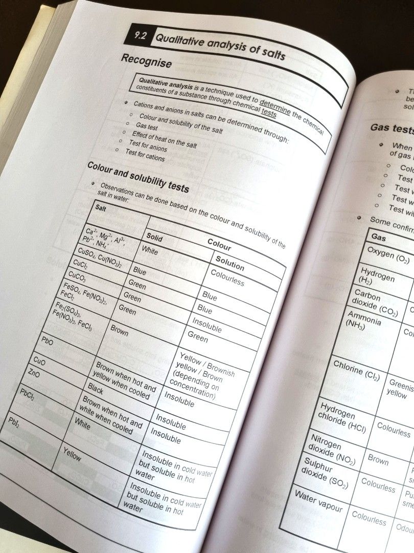 O'level chemistry guide book, Hobbies & Toys, Books & Magazines ...