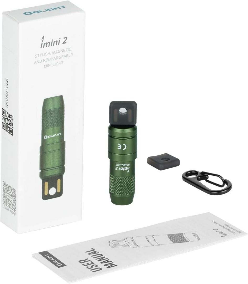 Olight imini 2 Rechargeable Keychain Flashlight, Sports Equipment ...