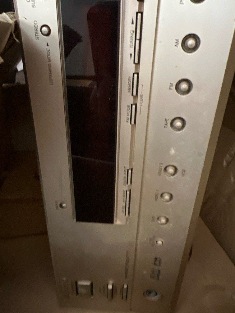 onkyo denon Amplifier/ brother color laser printer/ amd ryzen computer ...