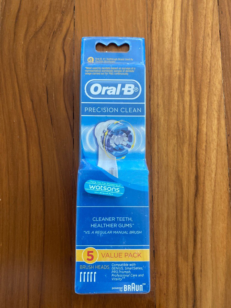 Oral B precision clean 5 value pack, Beauty & Personal Care, Oral Care ...