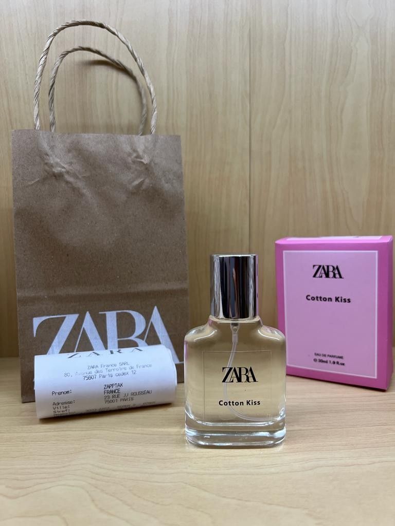 Original 100% ada bill Zara Parfume cotton kiss, Kesehatan & Kecantikan ...