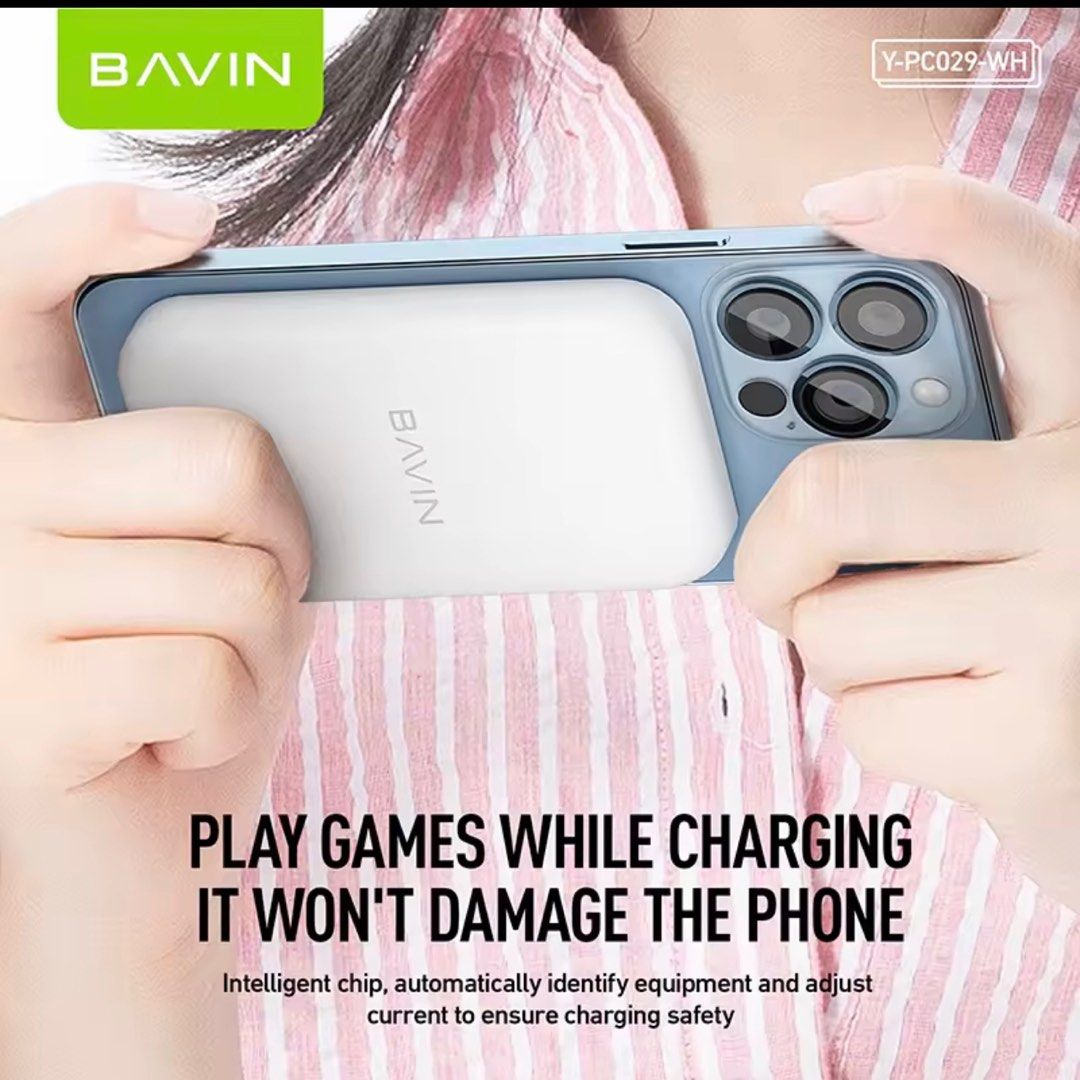 Original Bavin Wireless Powerbank, Mobile Phones & Gadgets, Mobile ...