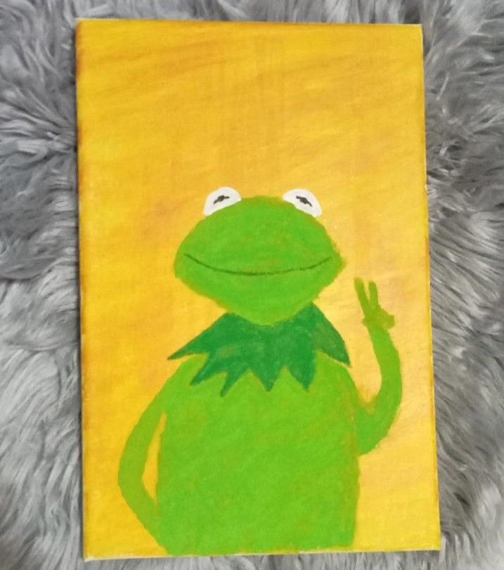 Original Kermit Artwork by knm.studios on Carousell