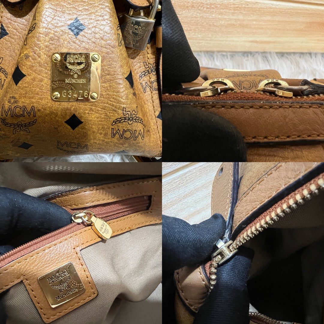 Original MCM Cognac on Carousell
