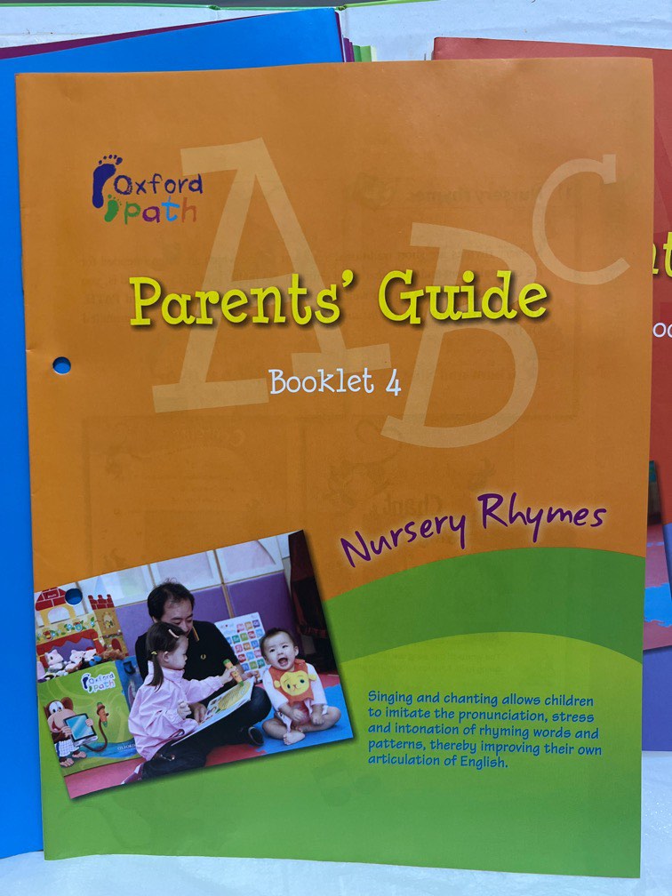Oxford Path Parents’ Guide Booklet 4 Nursery Rhymes, 興趣及遊戲, 書本 & 文具 ...