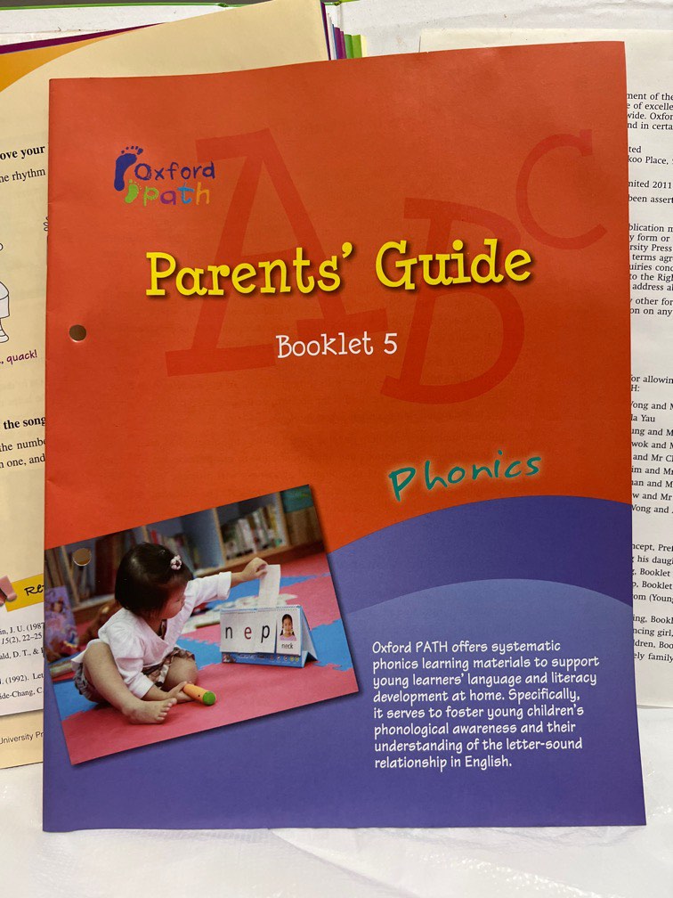 Oxford Path Parents’ Guide Booklet 5 Phonics, 興趣及遊戲, 書本 & 文具, 教科書 ...