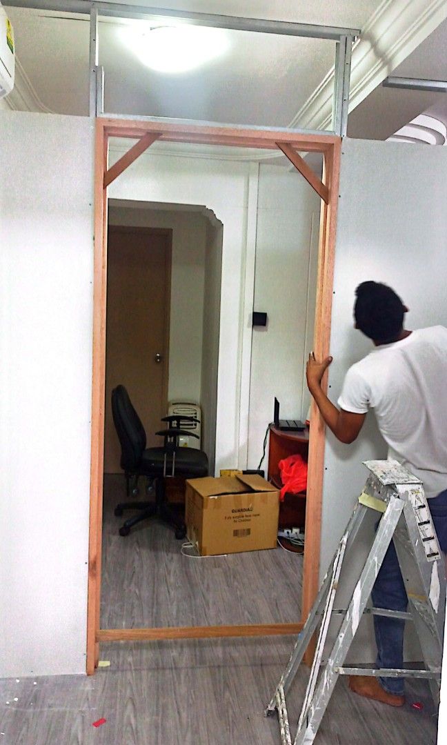 Partition wall & False Ceiling / L- Box /Cove Light / Light holder ...