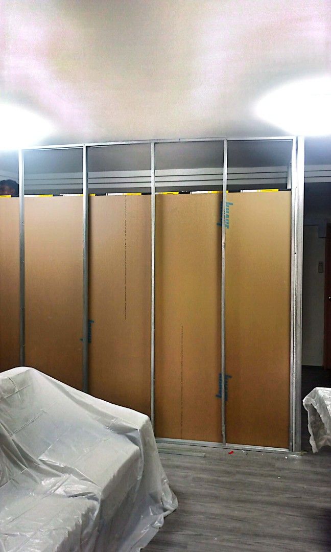 Partition wall & False Ceiling / L- Box /Cove Light / Light holder ...