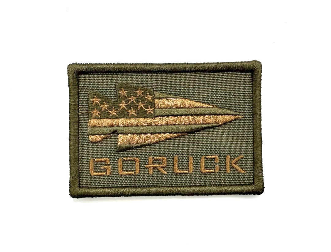 GORUCK Patch - Spearhead - Ranger Green, 興趣及遊戲, 旅行, 旅遊 - 旅行必需品及用品 - Carousell