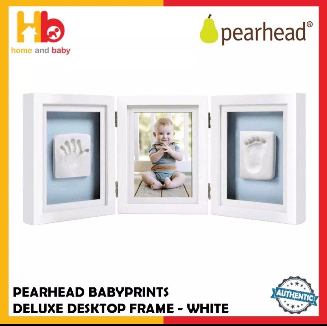 Pearhead baby/family photo frame, Furniture & Home Living, Home Decor ...