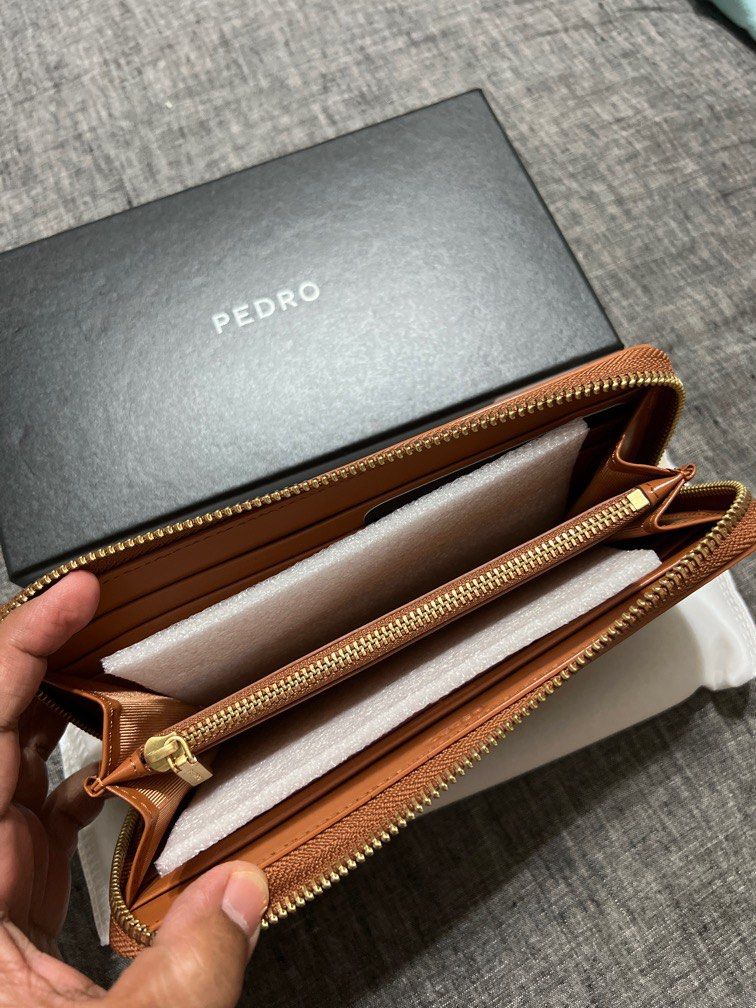 Pedro Leather Long Wallet, Women's Fashion, Bags & Wallets, Purses ...