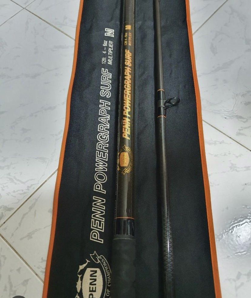 PENN Powergraph Surf and TR1000 Shimano set, Sports Equipment, Fishing on Carousell