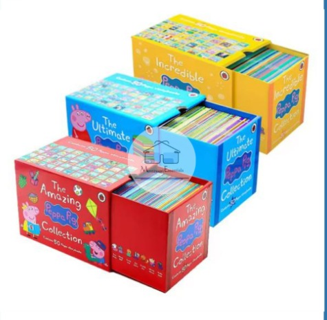 Peppa Pig Book Set: The Ultimate Peppa Pig & Incredible Peppa Pig ...