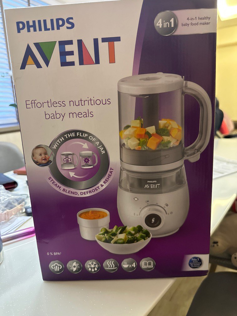 Philips 4-1 baby food processor, Babies & Kids, Nursing & Feeding ...