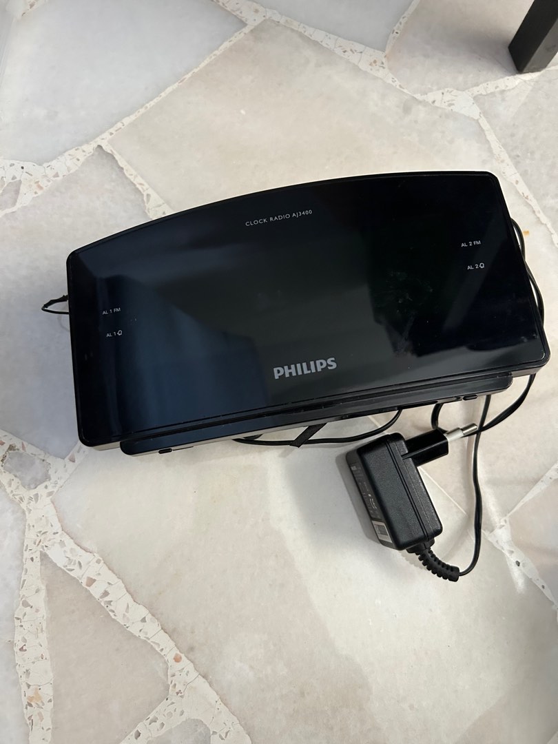 Philips digital radio alarm clock, Furniture & Home Living, Home Decor ...