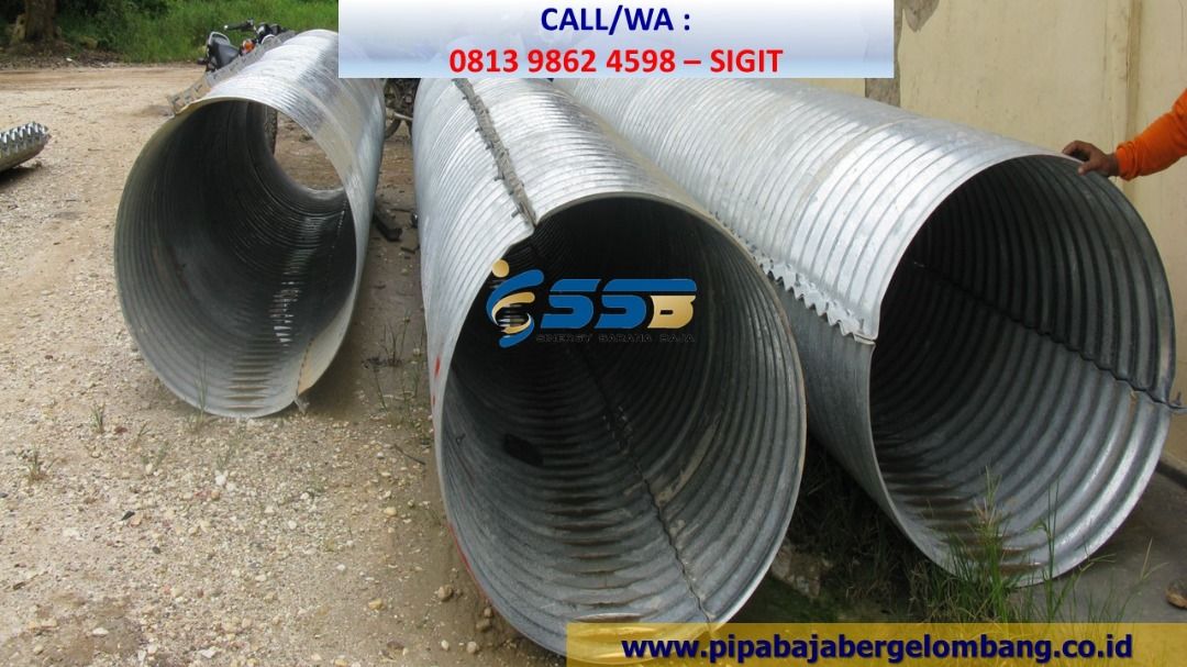 Pipa CSP Nestable, Multi Plate, Pagar Jalan Raya Flex Beam Guardrail ...