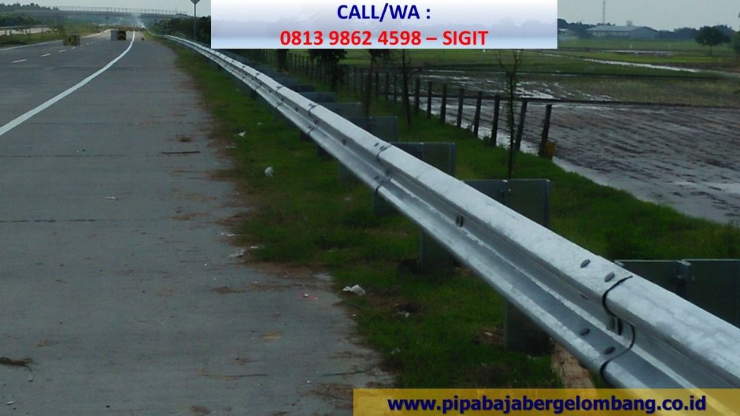 Pipa CSP Nestable, Multi Plate, Pagar Jalan Raya Flex Beam Guardrail ...